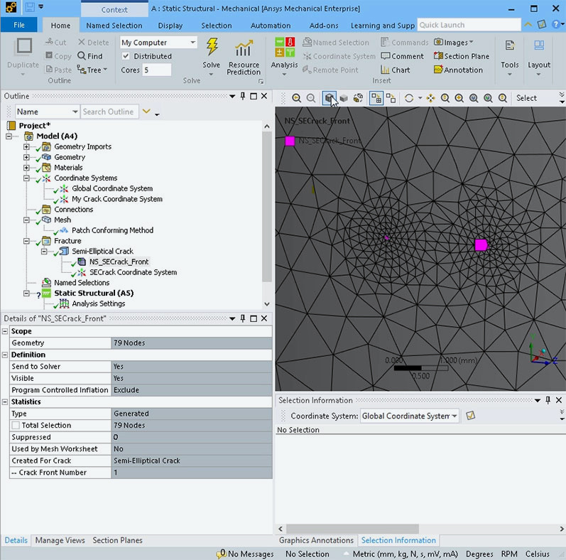 Fracture mechanics: From the K-factor to damage analysis